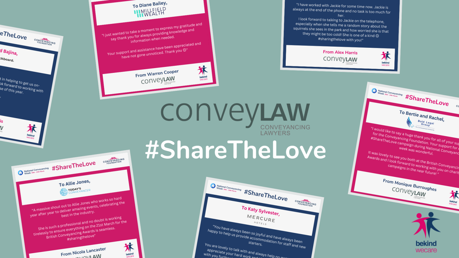 #ShareTheLove Campaign to Spread Kindness | Convey Law